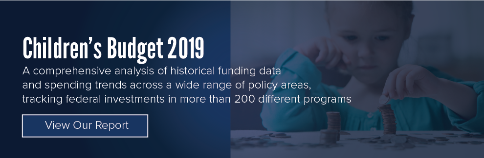 Children's Budget 2019 | First Focus on Children